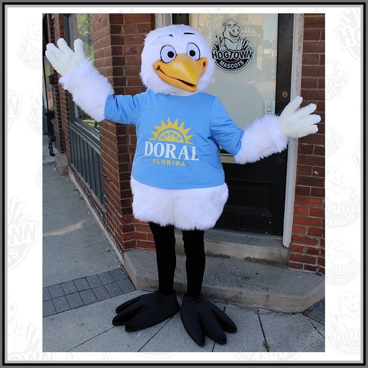 Egret mascot - Custom Mascot Costumes | Mascot Maker For Corporate ...