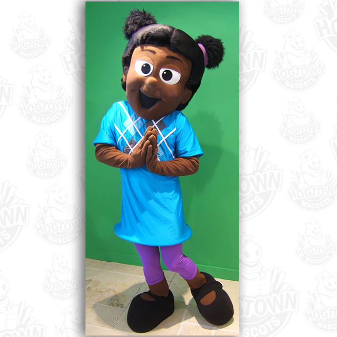 Girl mascot - Custom Mascot Costumes | Mascot Maker For Corporate ...
