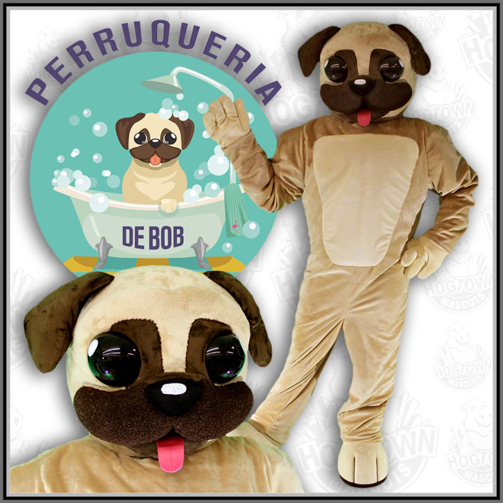 Pug mascot - Custom Mascot Costumes | Mascot Maker For Corporate ...