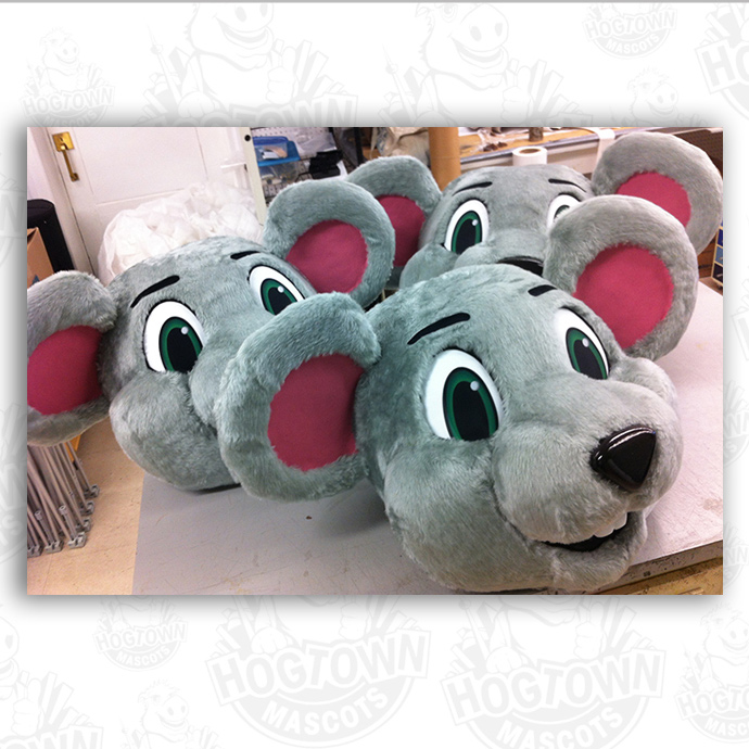 Ratoncito mouse head mascot - Custom Mascot Costumes | Mascot Maker For ...