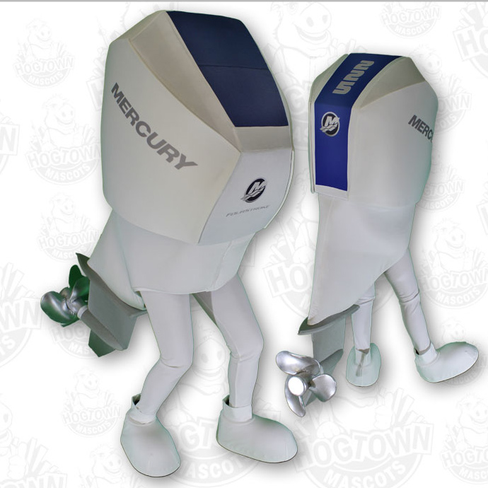 Mercury 225 motor mascot - Custom Mascot Costumes | Mascot Maker For ...