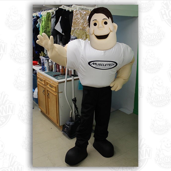 Muscle man mascot - Custom Mascot Costumes | Mascot Maker For Corporate ...