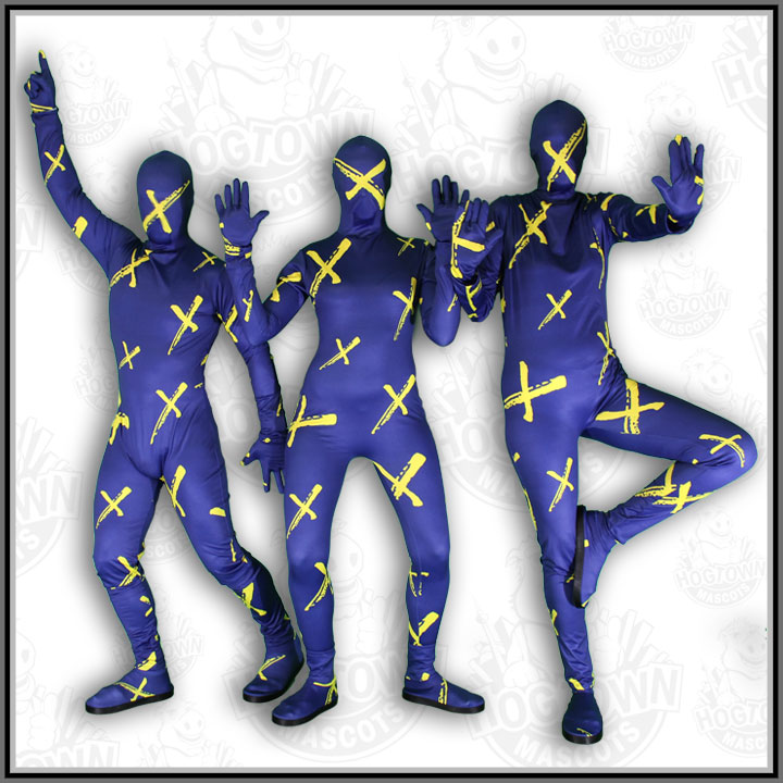 RBCxMusic morph suits - Custom Mascot Costumes | Mascot Maker For ...