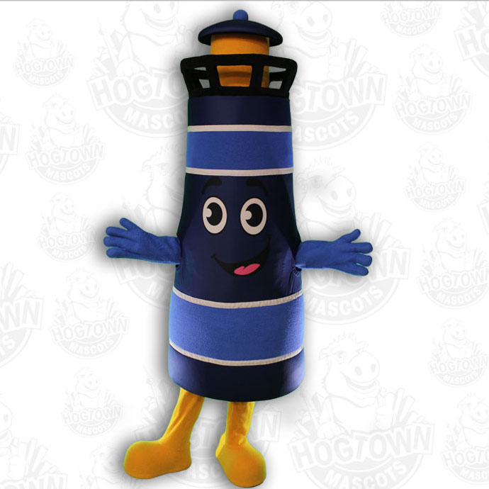 Bookman Road Lighthouse mascot - Custom Mascot Costumes | Mascot Maker ...