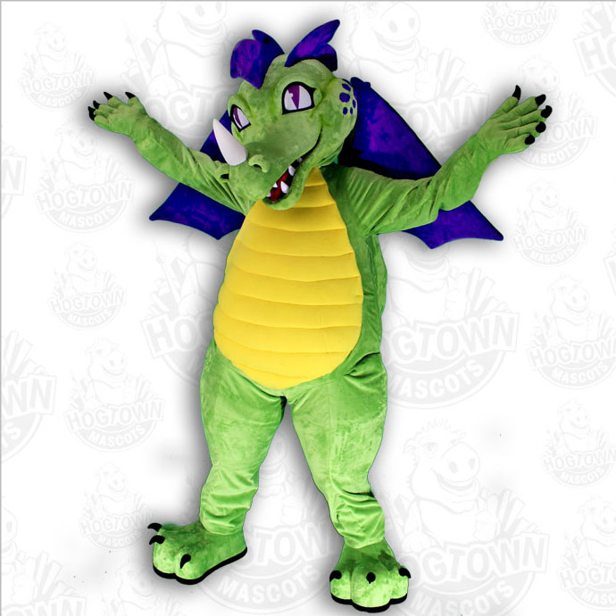 Blaze the dragon mascot - Custom Mascot Costumes | Mascot Maker For ...