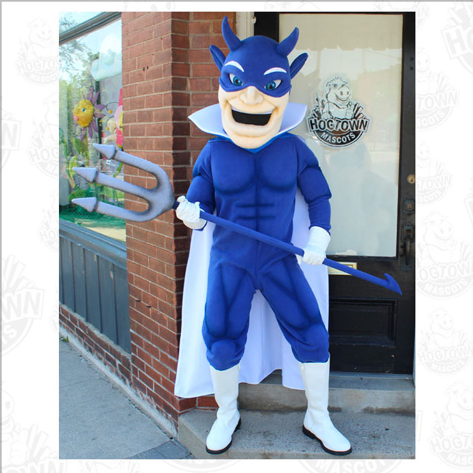 Blue Devil mascot - Custom Mascot Costumes | Mascot Maker For Corporate ...