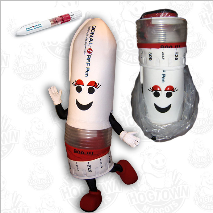 Fertility Pen mascot - Custom Mascot Costumes | Mascot Maker For ...