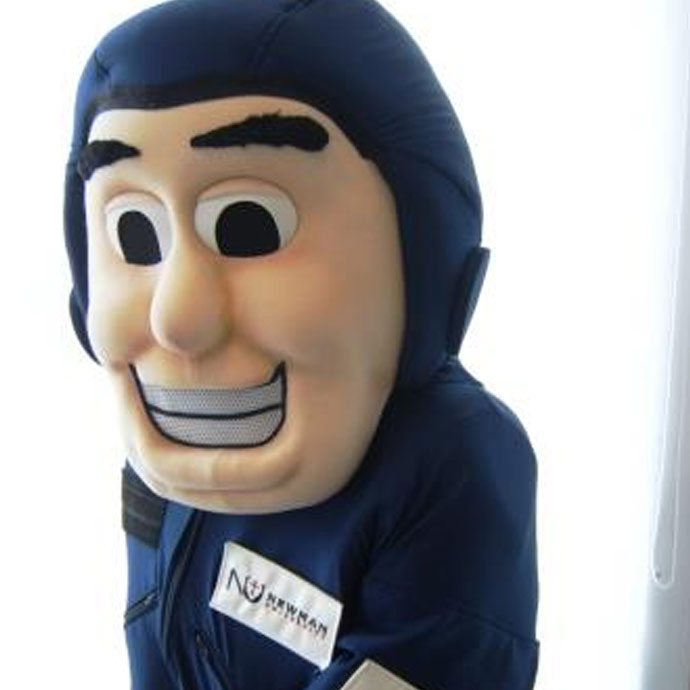 Johnny Jet mascot - Custom Mascot Costumes | Mascot Maker For Corporate ...