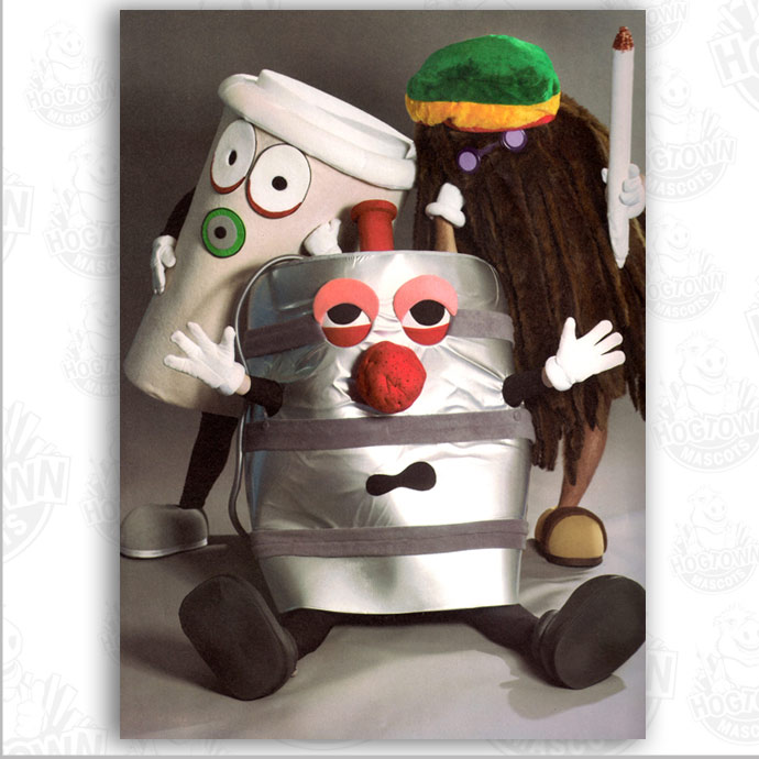 Lotus Awards mascots - Custom Mascot Costumes | Mascot Maker For ...