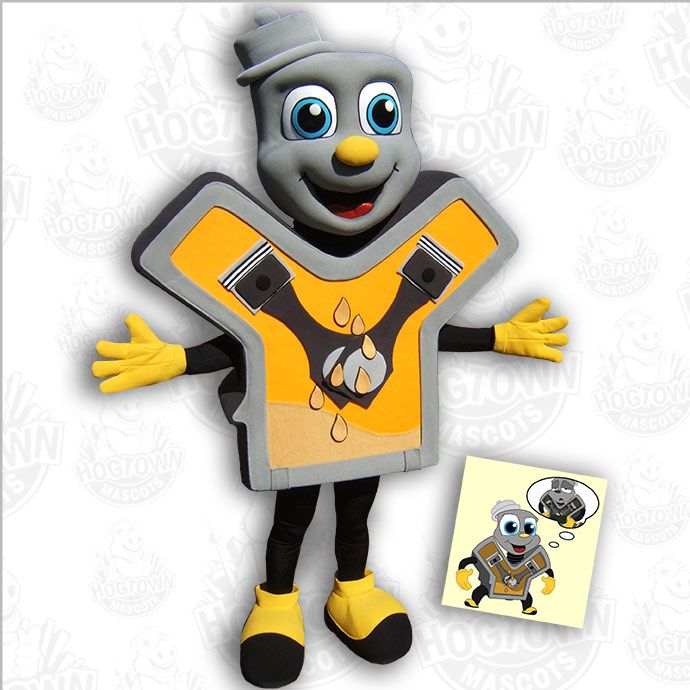 Oil Changers mascot - Custom Mascot Costumes | Mascot Maker For ...