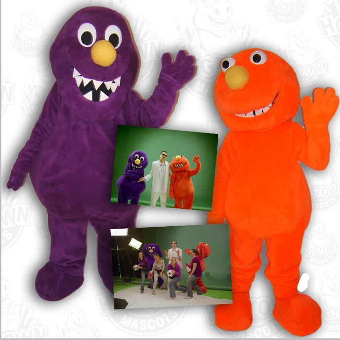 Do Yo Thang monster mascots - Custom Mascot Costumes | Mascot Maker For ...