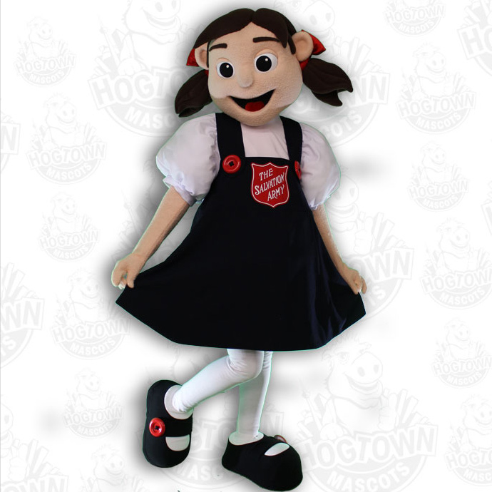 Sally Ann mascot - Custom Mascot Costumes | Mascot Maker For Corporate ...