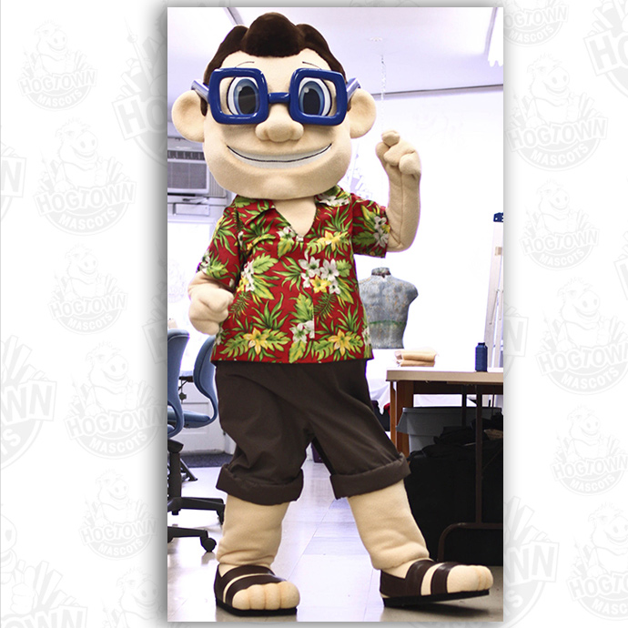 Travel Guru mascot - Custom Mascot Costumes | Mascot Maker For ...