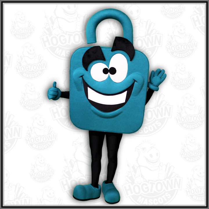 Padlock mascot - Custom Mascot Costumes | Mascot Maker For Corporate ...
