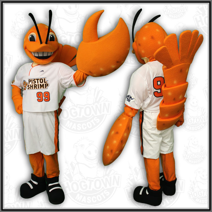 Pistol Shrimp Mascot - Custom Mascot Costumes | Mascot Maker For ...