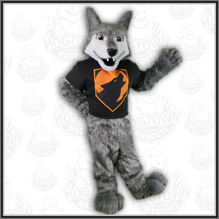 Grey Wolf Mascot - Custom Mascot Costumes | Mascot Maker For Corporate ...