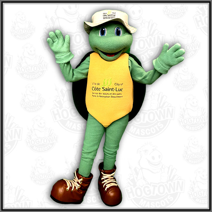 Cote Saint Luc turtle mascot - Custom Mascot Costumes | Mascot Maker ...