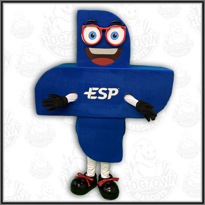 ESP Plus Sign mascot - Custom Mascot Costumes | Mascot Maker For Corporate, Schools, Sports