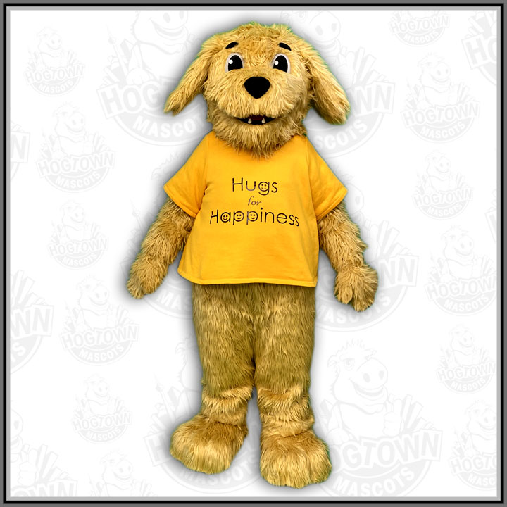Hugs dog mascot - Custom Mascot Costumes | Mascot Maker For Corporate ...