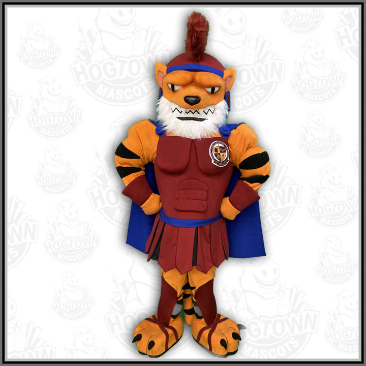 Trojan Tiger mascot - Custom Mascot Costumes | Mascot Maker For ...