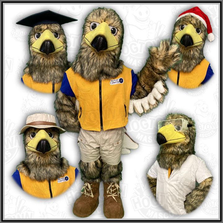 Hawk mascot - Custom Mascot Costumes | Mascot Maker For Corporate ...