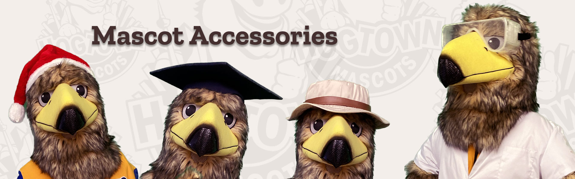 Mascot Costume Accessories | Custom Mascot Accessories | Hogtown Mascots