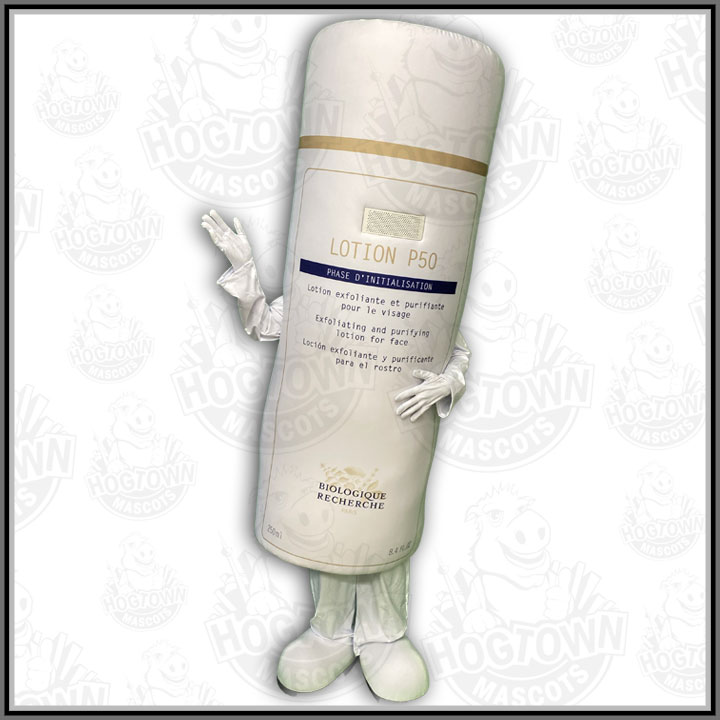 Lotion P50 mascot - Custom Mascot Costumes | Mascot Maker For Corporate ...