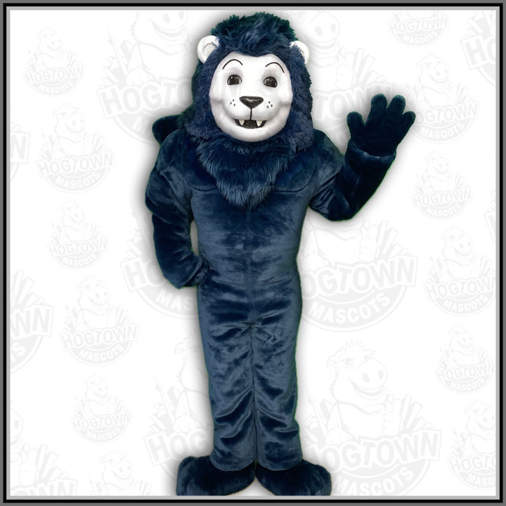 Blue Lion mascot - Custom Mascot Costumes | Mascot Maker For Corporate ...